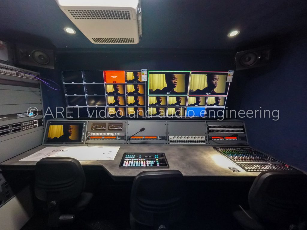 6 HD Cameras DSNG OB Van - ARET